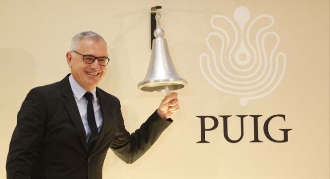 Las acciones de Puig Brands bajan 1,67% y cierran en 15,92 euros