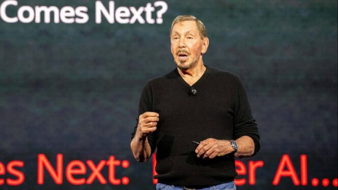 Ellison (Oracle): el negocio real de la IA son los datos